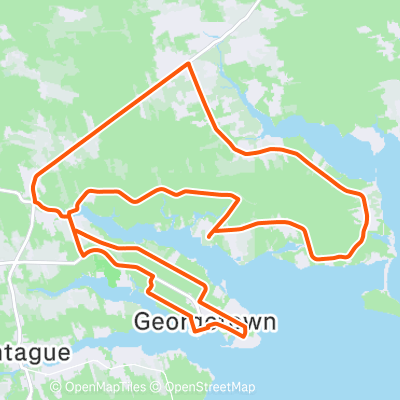 Georgetown Recovery loop | 72.5 km Cycling Route on Strava