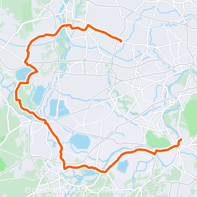 KT to Hillingdon - the scenic route ;-) | 46.5 km Cycling Route on Strava