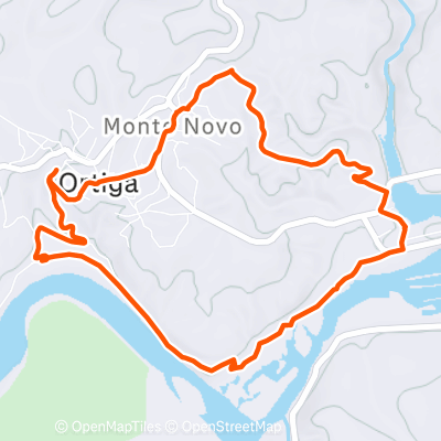 Percurso 7K Ortiga | 7.0 km Running Route on Strava
