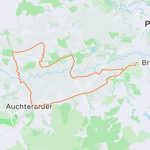 Trinity Gask and Auchterarder 53km Loop | 52.9 km Road Cycling Route on ...