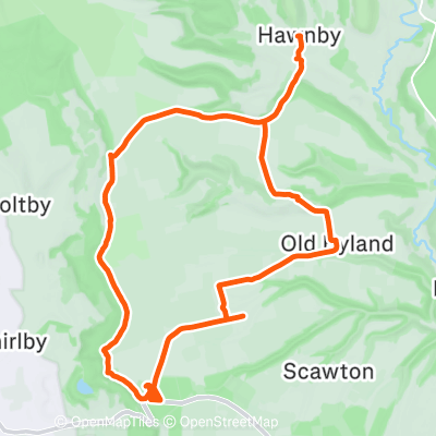 Sutton Bank Ride | 14.6 mi Cycling Route on Strava