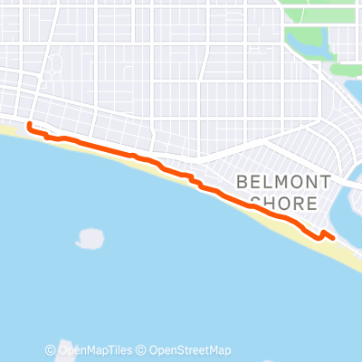 Shoreline Path from Bixby Park | 4.6 mi Running Route on Strava