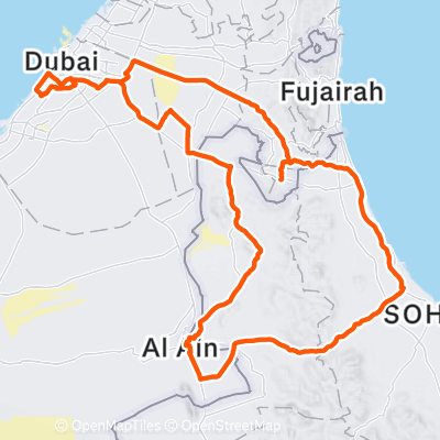 Sohar - Sohar | 564.0 km Cycling Route on Strava