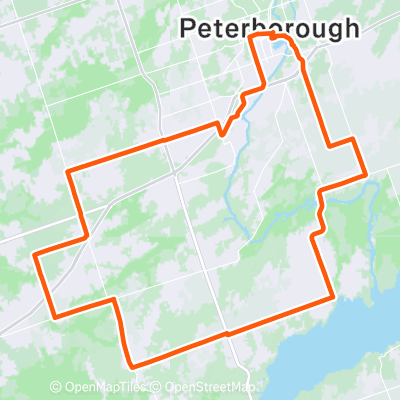 Ptbo Cycle Route 3 – Hills, Views & Pastries 80 | 77.8 km Cycling Route ...