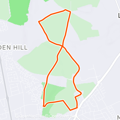 Stopsley Trail Race | 5.0 mi Running Route on Strava