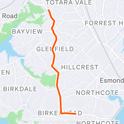 Sunset to NC | 6.1 km Cycling Route on Strava
