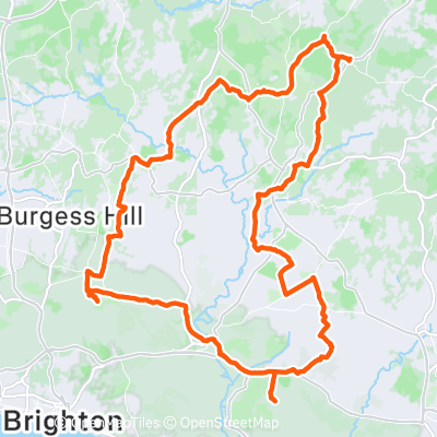 Ditchling and Firle | 105.1 km Cycling Route on Strava