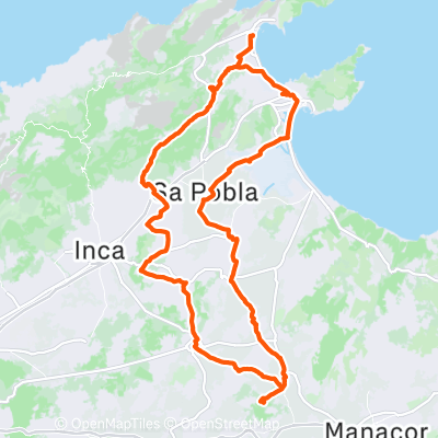 Pollenca - Sineu 112km 978hm | 112.3 km Cycling Route on Strava