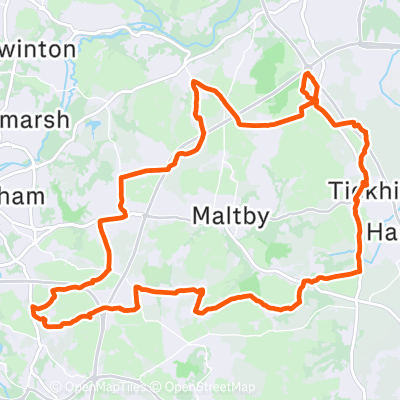 Tickhill to Ulley Reservoir Loop | 53.8 km Cycling Route on Strava