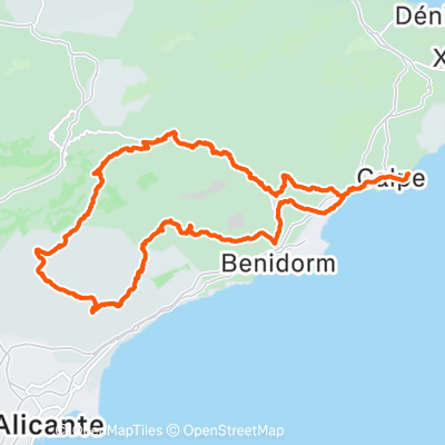Calpe J5-2023 | 177.5 km Cycling Route on Strava