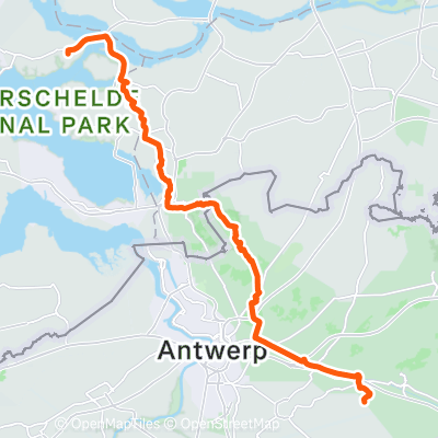 Bruinisse - Herenthout | 106.4 km Cycling Route on Strava