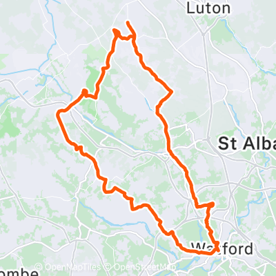 Tring & Studham | 48.1 mi Cycling Route on Strava