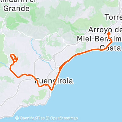 GRAVEL - FUENGIROLA RIVER | 51.9 km Cycling Route on Strava