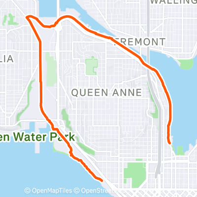 Queen Anne Loop | 6.4 mi Running Route on Strava