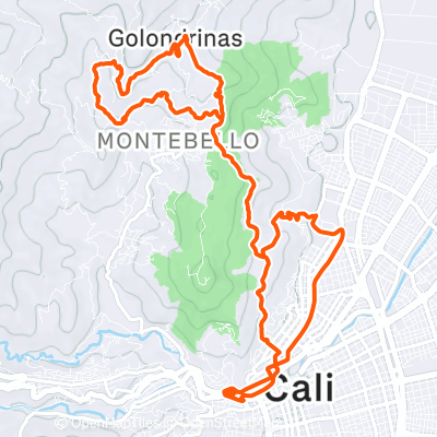 Salida experimental SPZ Cali Oeste | 23.2 km Cycling Route on Strava