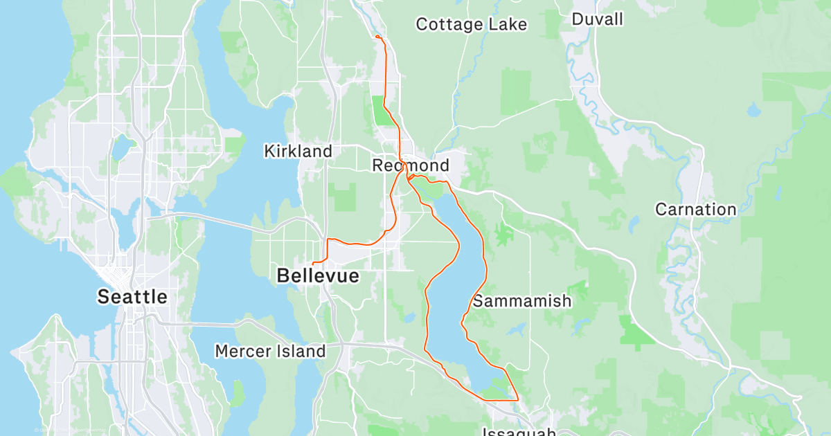 Cascade CC ride - Lake Sammamish Loop | Strava