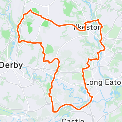 WRG Little Eaton Spondon Cossall loop | 37.4 mi Cycling Route on Strava