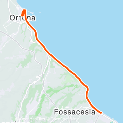 Giro 2023 Route stage 1: Fossacesia - Ortona | 19.6 km Cycling Route on ...