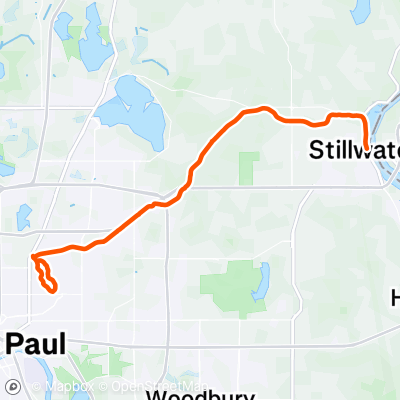 Stillwater Run | 20.0 mi Running Route on Strava