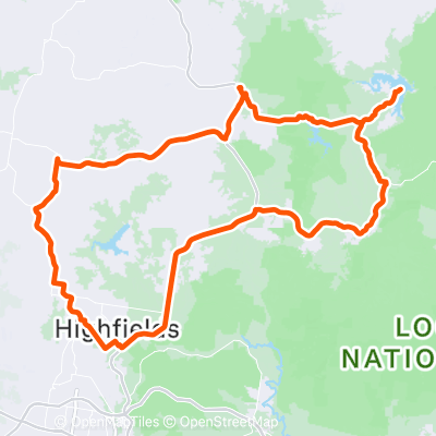 Highfields - Cressbrook Dam loop | 110.7 km Cycling Route on Strava