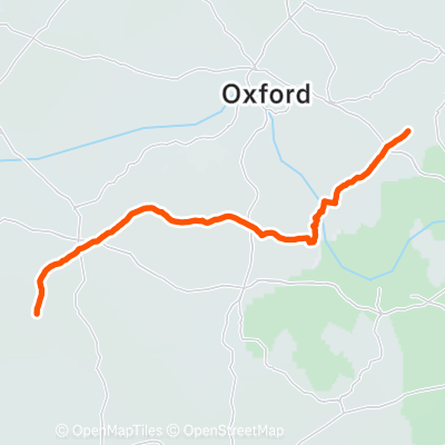 Gravel - Ridgeway from Chinnor | 56.9 mi Gravel Riding Trail on Strava