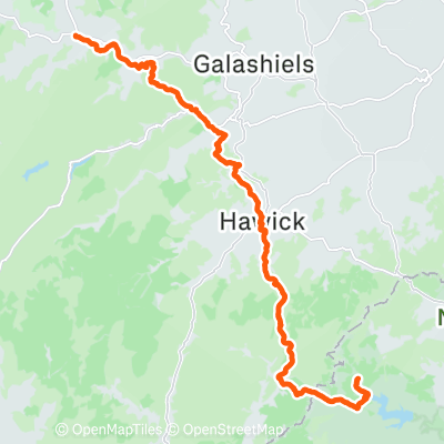 Kielder to Peebles | 62.8 mi Cycling Route on Strava