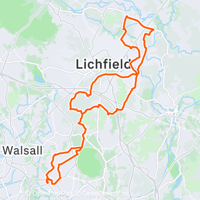 Home to Fradley 50 | 50.6 mi Cycling Route on Strava