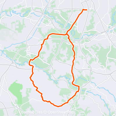 weds B Ride | 28.3 mi Cycling Route on Strava