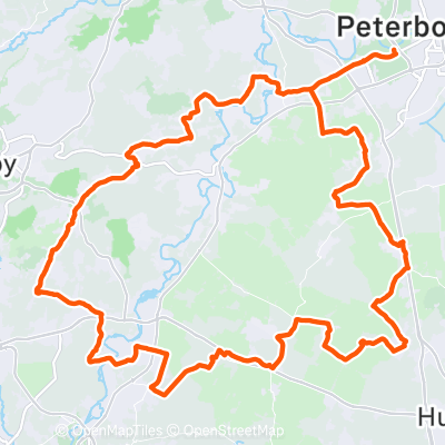 Nene Valley Loop 75m | 74.6 mi Cycling Route on Strava