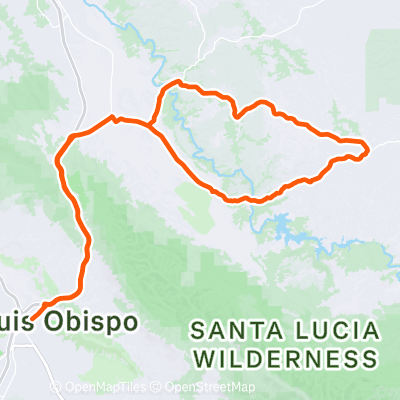 Cuesta Grade + Las Pilitas | 44.8 mi Cycling Route on Strava