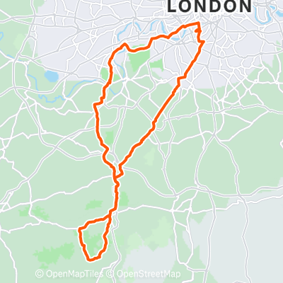 Leith Hill GF | 62.4 mi Cycling Route on Strava