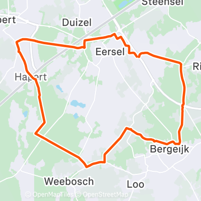 zuiden eersel 24 | 24.1 km Cycling Route on Strava