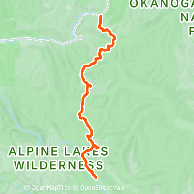 Hyas Lake to Stevens Pass | 22.9 mi Backcountry Skiing Route on Strava
