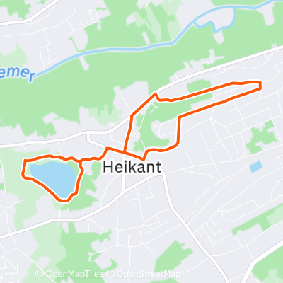 6.7 km lac | 6.7 km Running Route on Strava