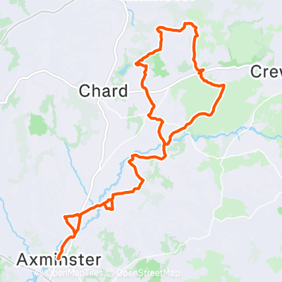 Chard Reservoir Circuit [FIT] | 32.4 mi Cycling Route on Strava