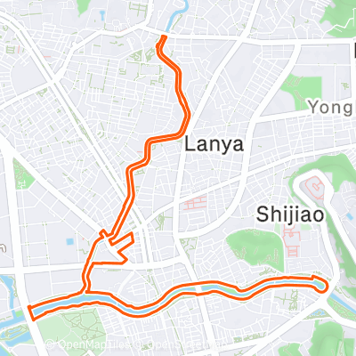 11KM Shilin | 11.2 km Running Route on Strava