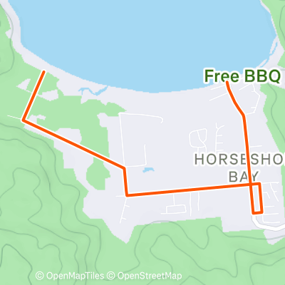 Horseshoe Bay 10k road | 10.0 km Running Route on Strava