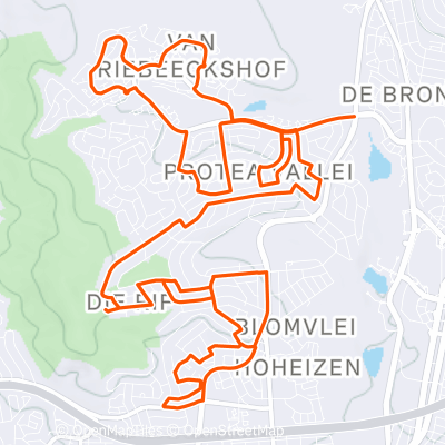 Welgemoed Hills (Option 1) | 22.2 km Cycling Route on Strava