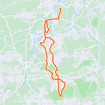R#54 Ewhurst - Peaslake | 58.9 km Cycling Route on Strava