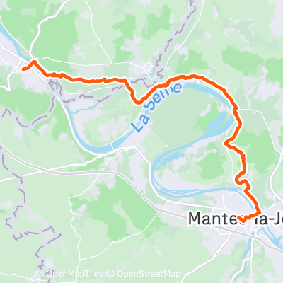 Traversée du Vexin par les crêtes | 36.1 km Walking Route on Strava