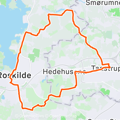 Taastrup/Sengeløse/Roskilde/Taastrup | 52.3 km Cycling Route on Strava