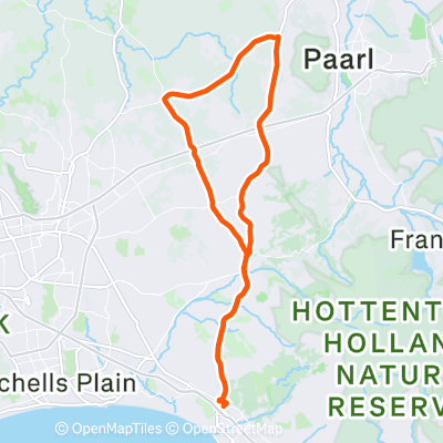 Morning Ride Lichtenburg | 100.9 km Cycling Route on Strava