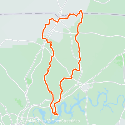 Old Gallatin Road-Payne Road-New Hope Road | 81.2 mi Cycling Route on ...