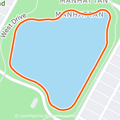 Central Park Reservoir Loop (Reservoir Loop) | 1.5 mi Hiking Trail on ...