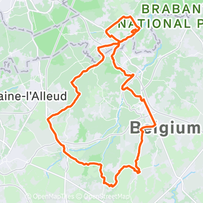 jusqu'à la Moskestraat | 91.3 km Cycling Route on Strava