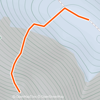 Piramide Vincent, Parete SW, Canale Sinistro | 0.2 mi Hiking Trail on ...
