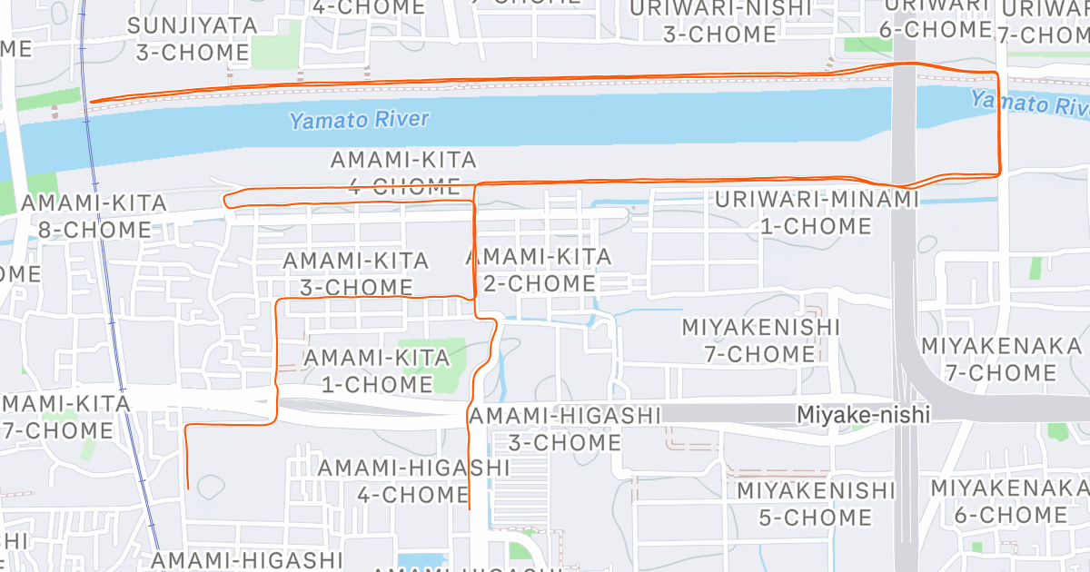 大和川10km | Strava