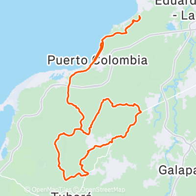 ruta larga reto travesia Bololo series 2 2024 | 62.9 km Cycling Route ...