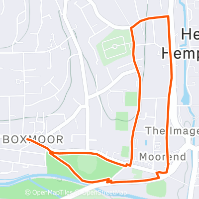 Boxmoor tester 3 | 2.0 mi Cycling Route on Strava
