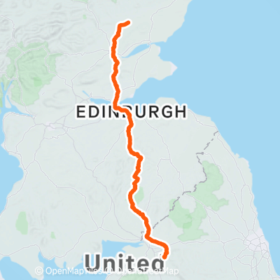 Lejog Day 5 | 163.5 mi Cycling Route on Strava
